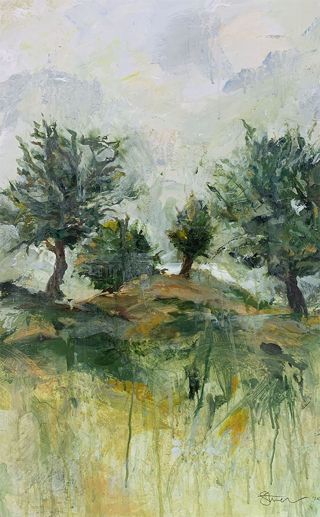 four oaks – Michael Statham contemporary landscape artist